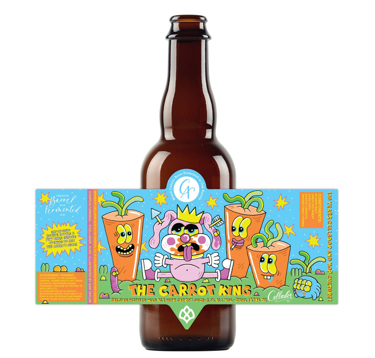 The Carrot King (375ml) - limit 4 - Cellador Ales