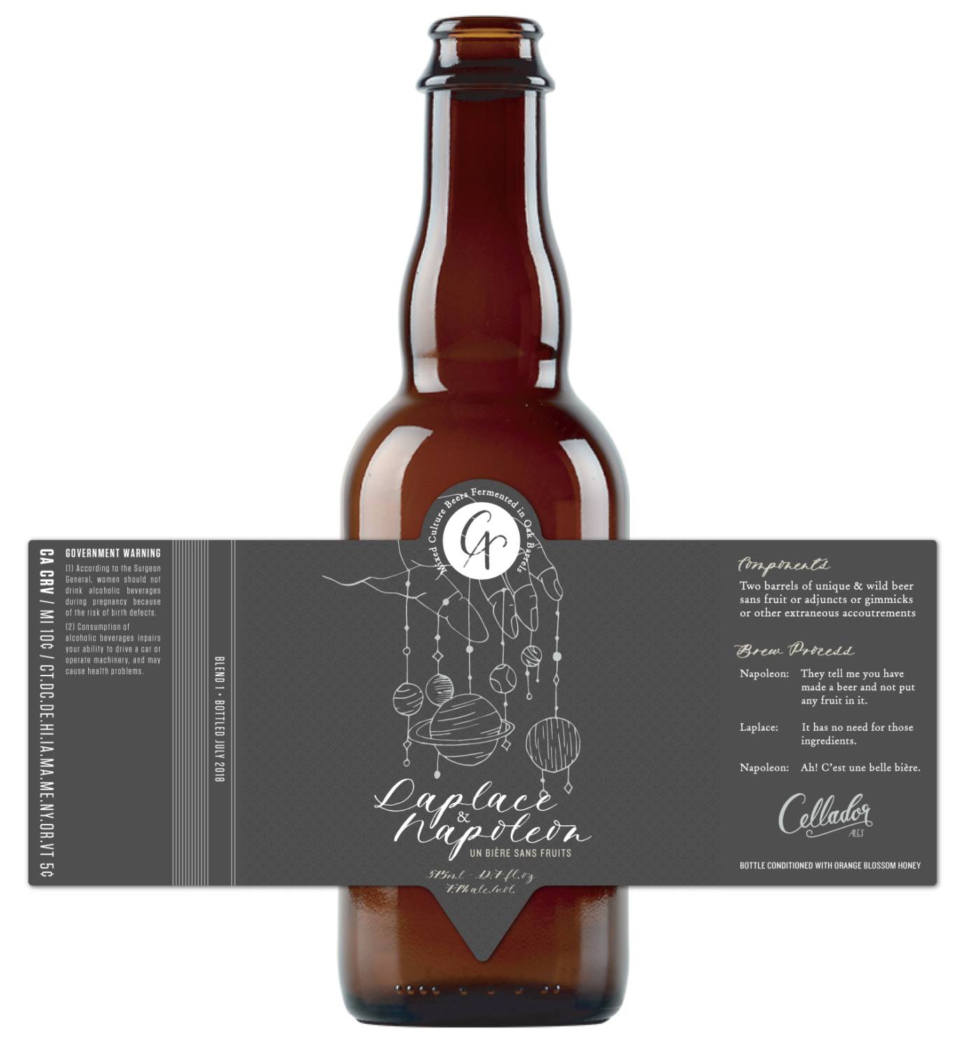 Laplace & Napoleon (375ml) - limit 3 - Cellador Ales